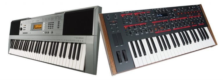 What's the difference between a keyboard and a synthesizer? | Bax Music ...