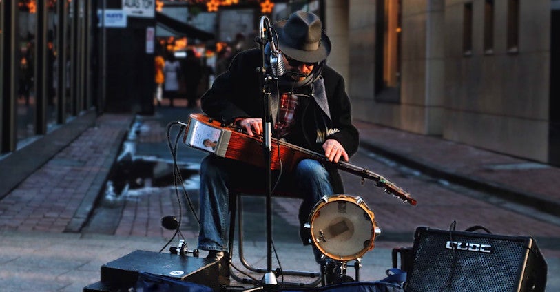 The One Man Band: Playing All of the Instruments At the Same Time